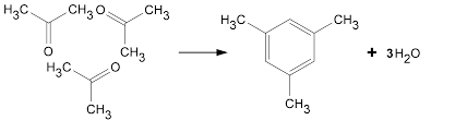 Acetone on distillation with conc. H2SO4 forms? a) phorone b) acrolein ...