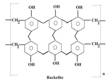 Bakelite is made from phenol and formaldehyde. The initial reaction ...