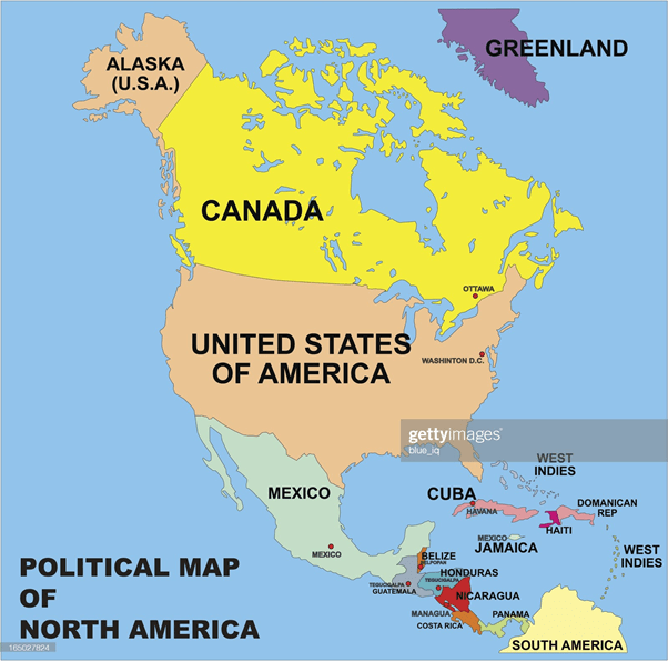 Geography of North America- 1 - Notes | Study Additional Study Material ...