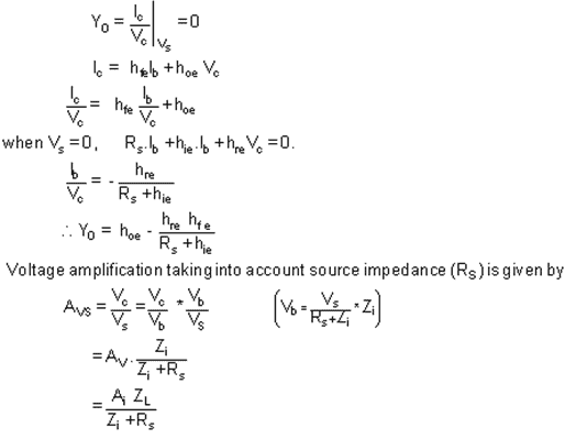 Analysis Of a Transistor Amplifier Circuit Using H-Parameters ...