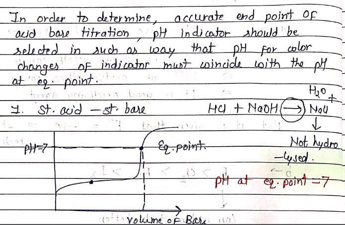 During titration of HCl and NH4OH the indicator can be used is/are:a ...