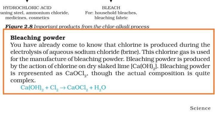 The formula of bleaching powder is:a)CaSO4.2H2Ob)CaCl2.2H2Oc)Ca(ClO)2d ...