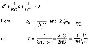 Test: Second Order RLC Circuits | 10 Questions MCQ Test