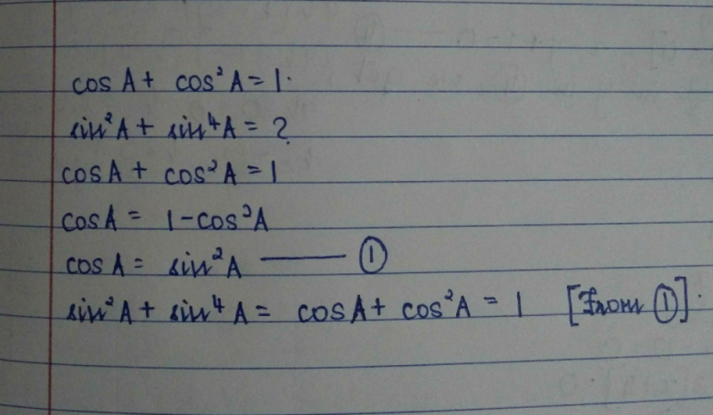 If Cos4a Cos2b Sin4a Sin2a 1 Then Show That Cos4b