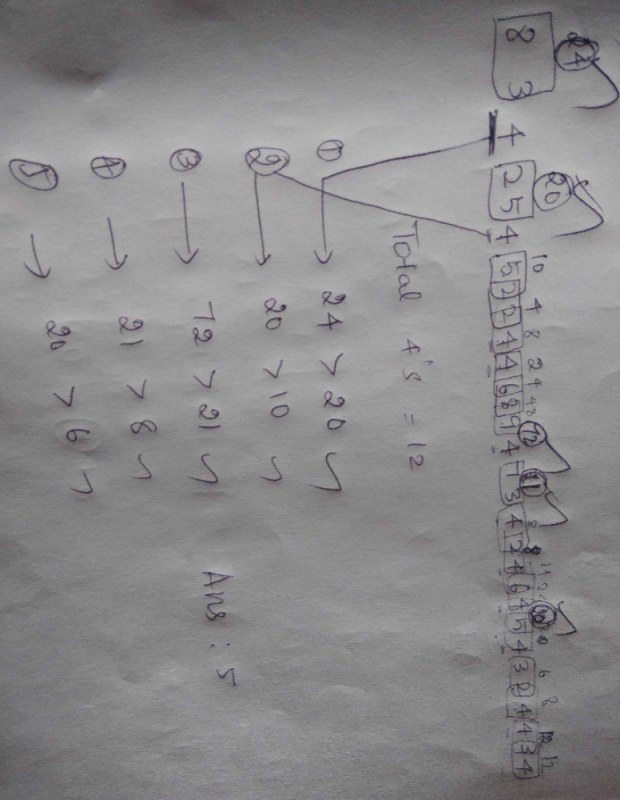 Study the following letters /cods and answer the questions given below ...