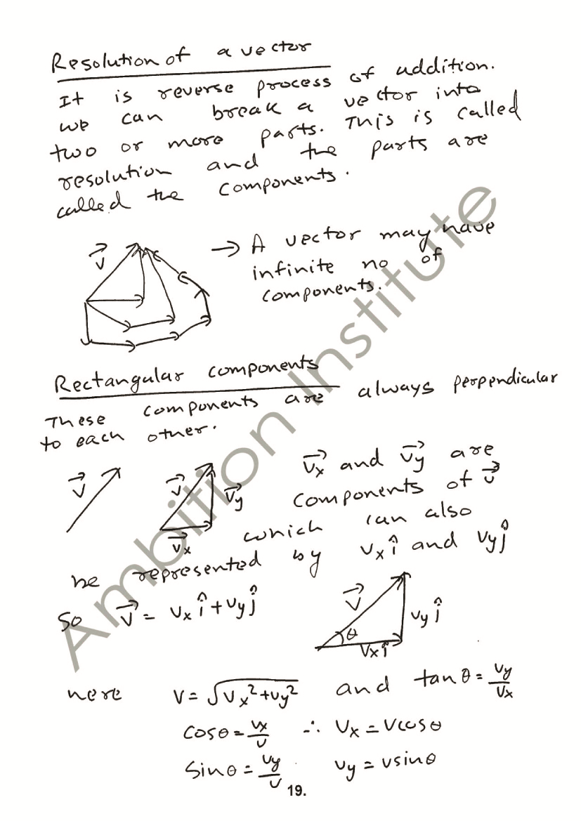 Scalar and Vector Theory Sheets, Class 12, Electrostatics (IIT and ...