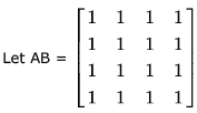Let A be an mxn matrix and B an nxm matrix.It is given that determinant ...