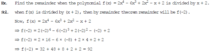 Remainder Theorem of Polynomials - Polynomials, Class 9, Mathematics ...