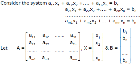 System of Linear Equations - Notes | Study Mathematics (Maths) Class 12 ...
