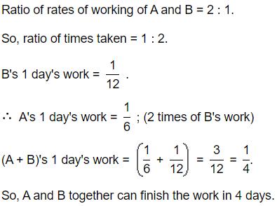Important Formulas & Tips: Time & Work Quant Notes | EduRev