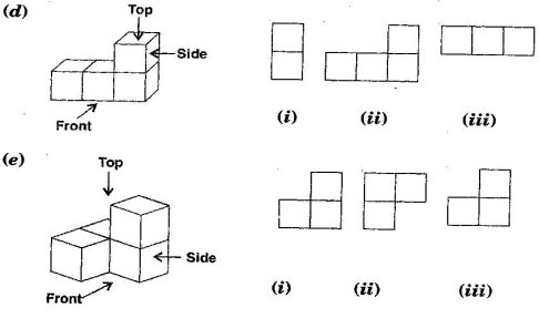 NCERT Solutions - Visualising Solid Shapes Class 8 Notes | EduRev