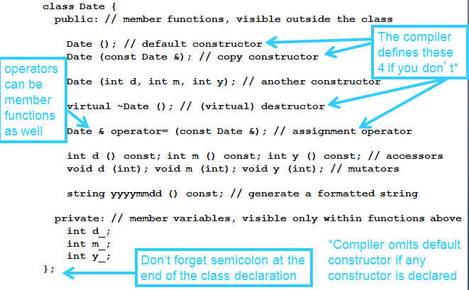 Chapter - C++ Classes, PPT, C++ Programming, Semester, Engineering ...