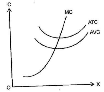 Why short run average cost curve is u shaped? | EduRev Economics Question