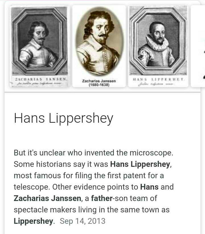 Who invented microscope .? | EduRev Class 10 Question