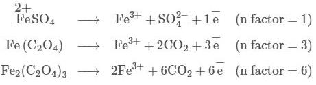 How many moles of KMnO4 are needed to oxidise a mixture of 1 mole each ...