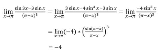 Test: Limits Of Trigonometric Functions | 10 Questions MCQ Test